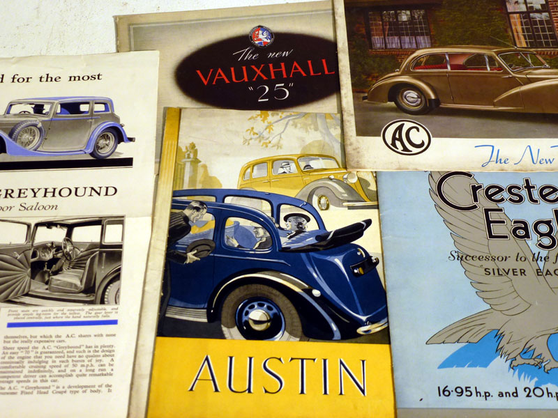 Lot 106 - Pre-War Sales Brochures