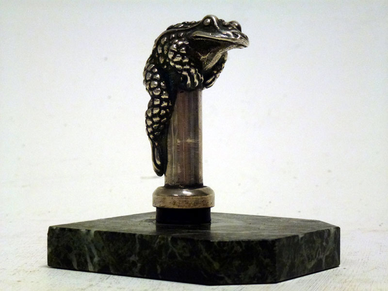 Lot 196 - 'Toad on a Pole' Accessory Mascot, 1930s