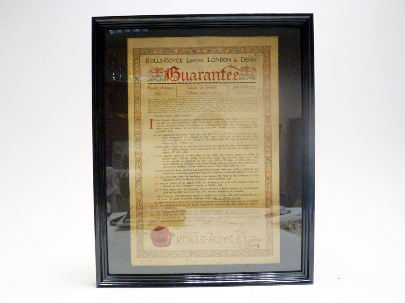 Lot 333 - Rolls-Royce 40/50HP Silver Ghost Chassis