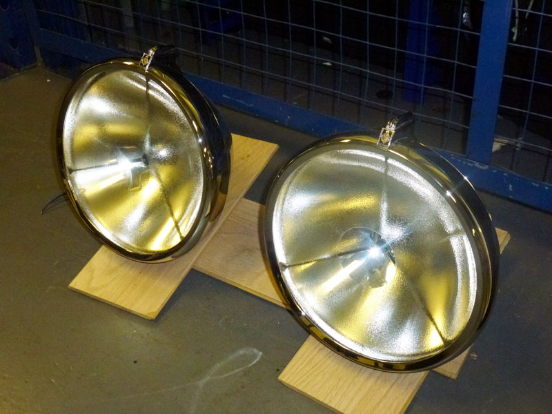 Lot 365 - A Very Good Pair of Lucas P100L Headlamps