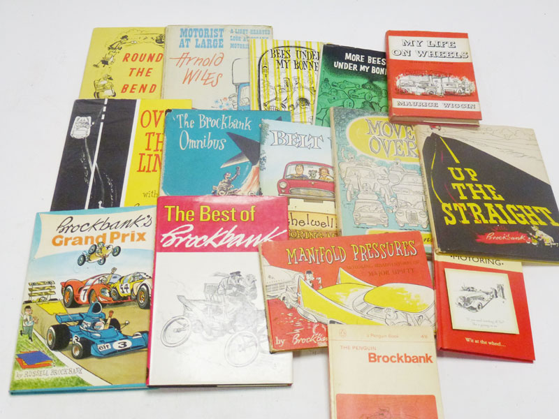 Lot 413 - A Selection of Motoring Cartoon Books
