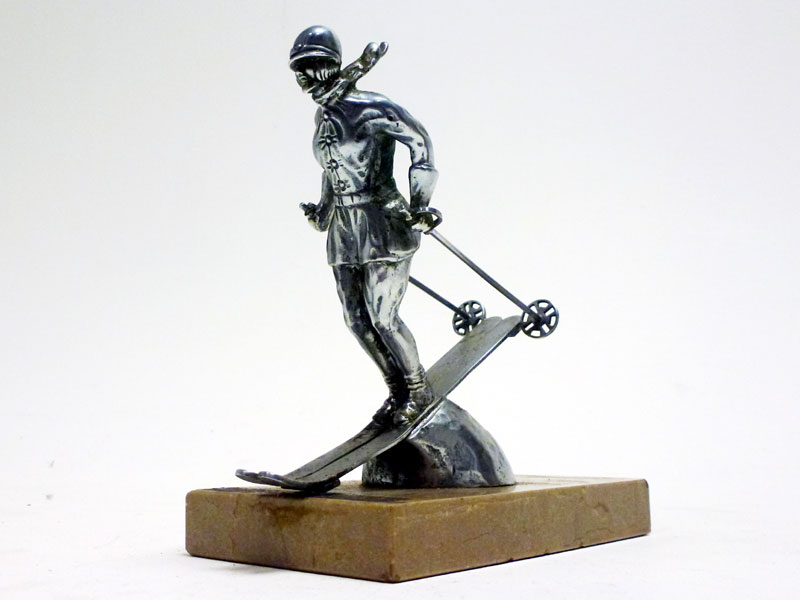 Lot 122 - Riley Ski-Lady Mascot, c1930s