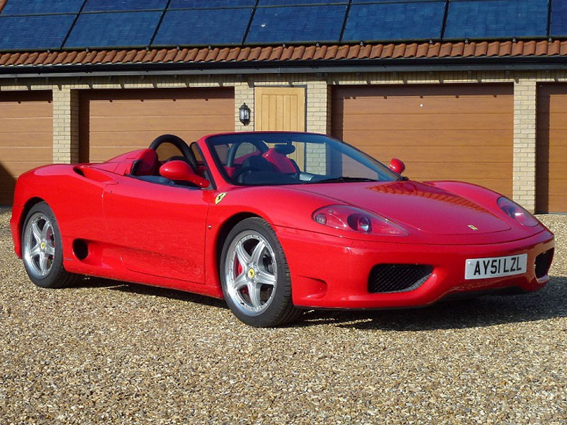 Old Ferrari Spider