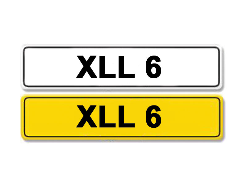 Lot 1 - Registration Number XLL 6