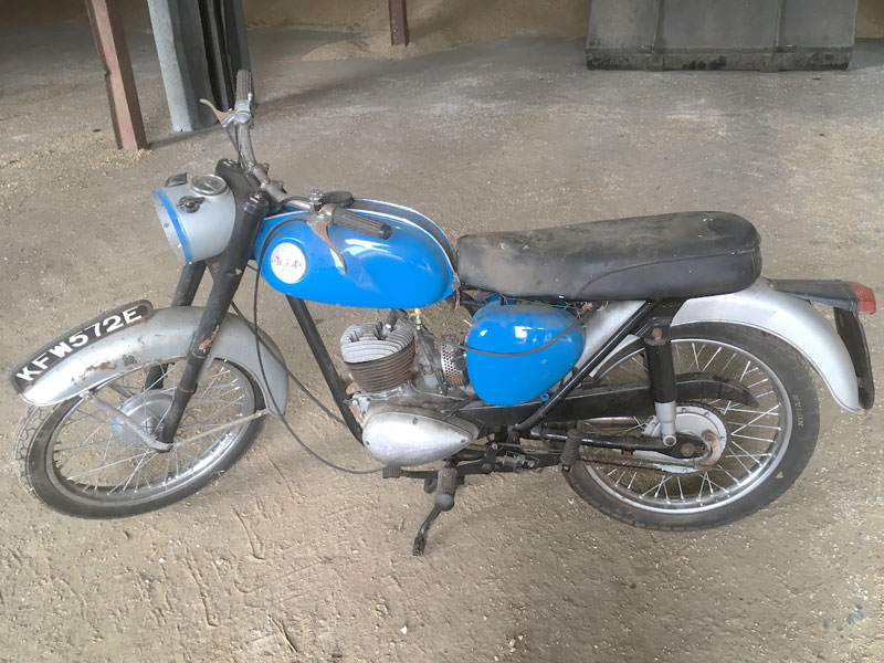 Lot 131 - 1967 BSA D10 Bantam