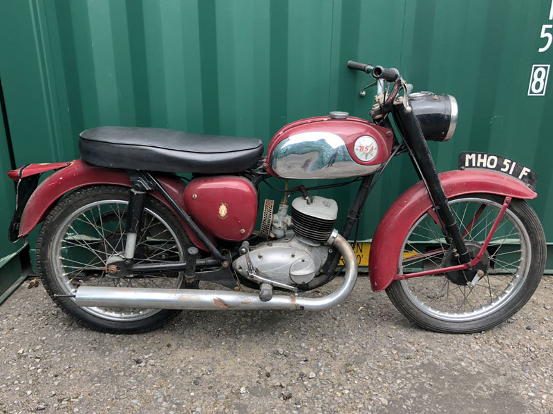 Lot 256 - 1968 BSA D10 Bantam