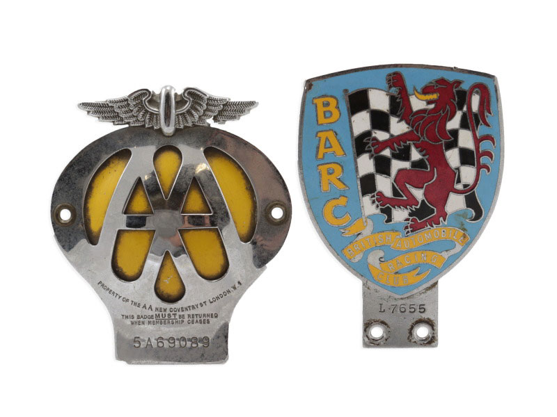 Lot 20 - Two Member's Badges
