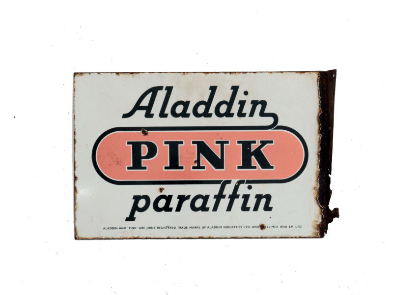 Lot 394 - An Aladdin Pink Paraffin 'Delivery Service'