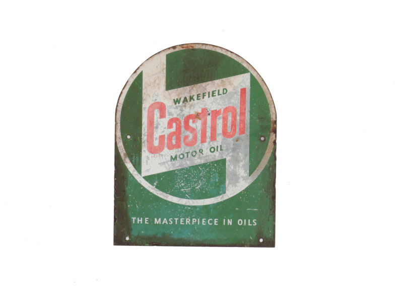 Lot 512 - A Wakefield Castrol Enamel Sign