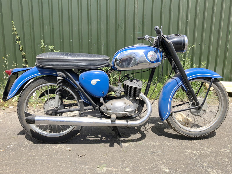 Lot 287 - c.1968 BSA D14/4 Bantam
