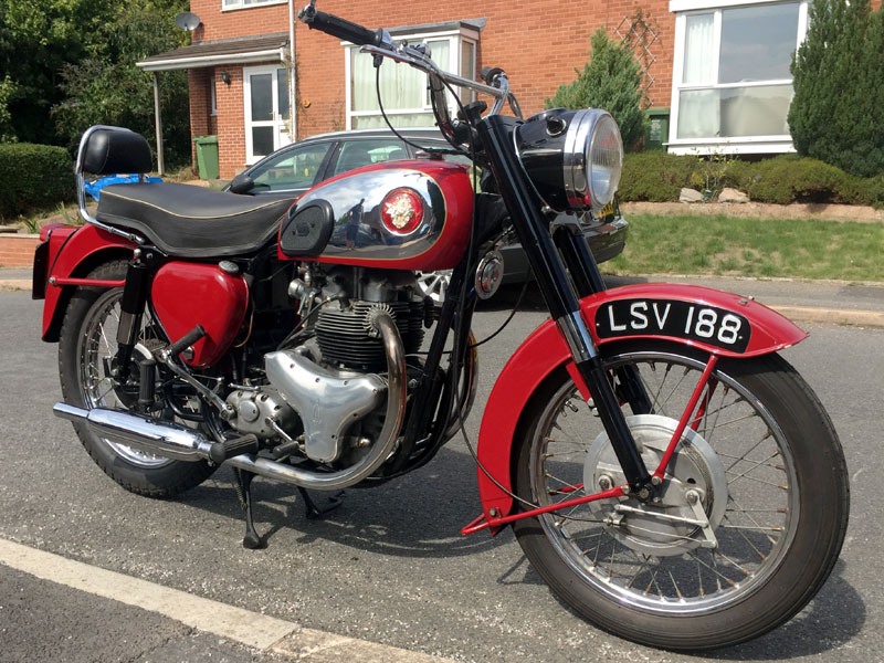 Lot 130 - 1958 BSA A7