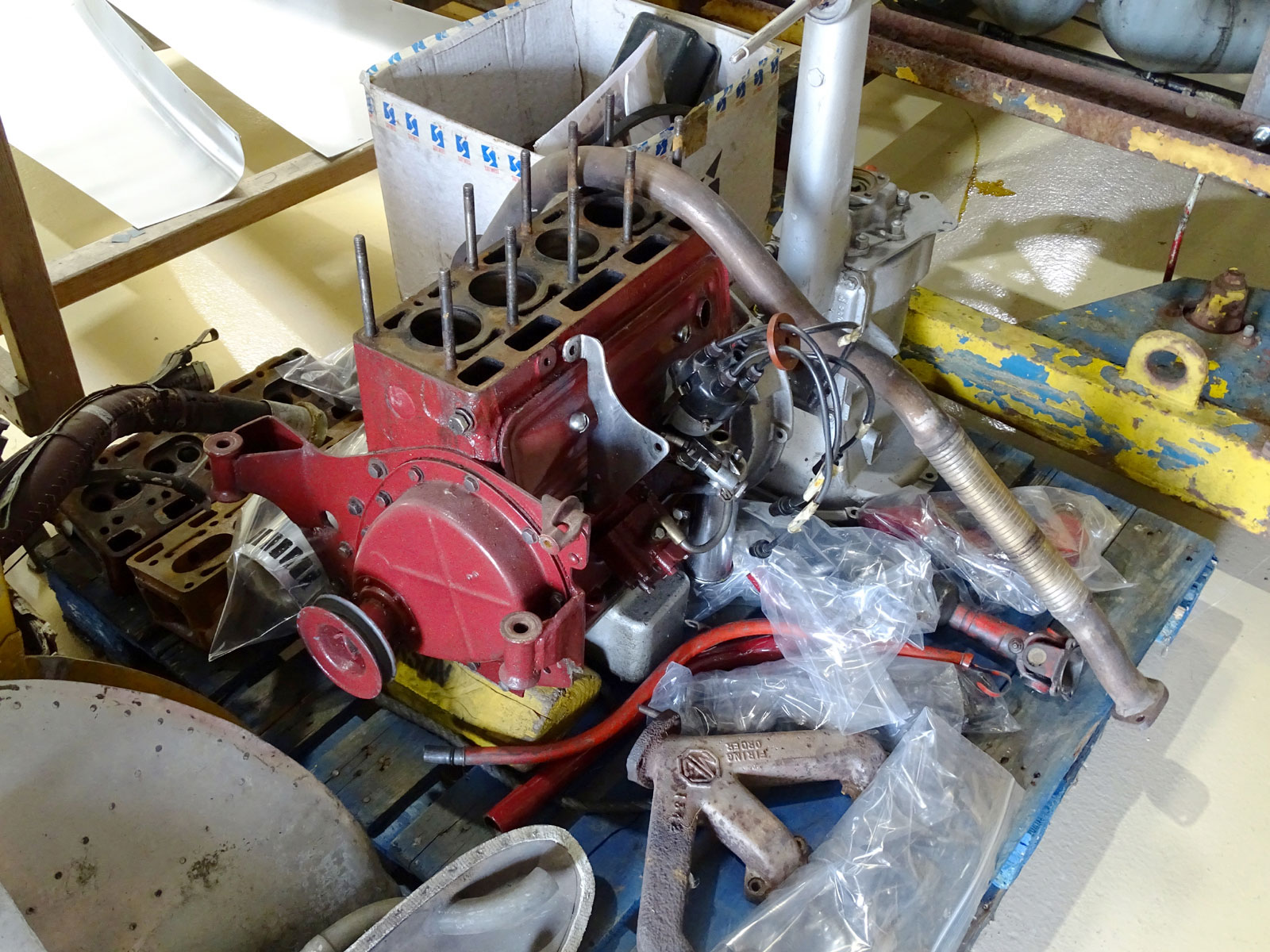 Lot 8 - c.1939 MG TA Engine