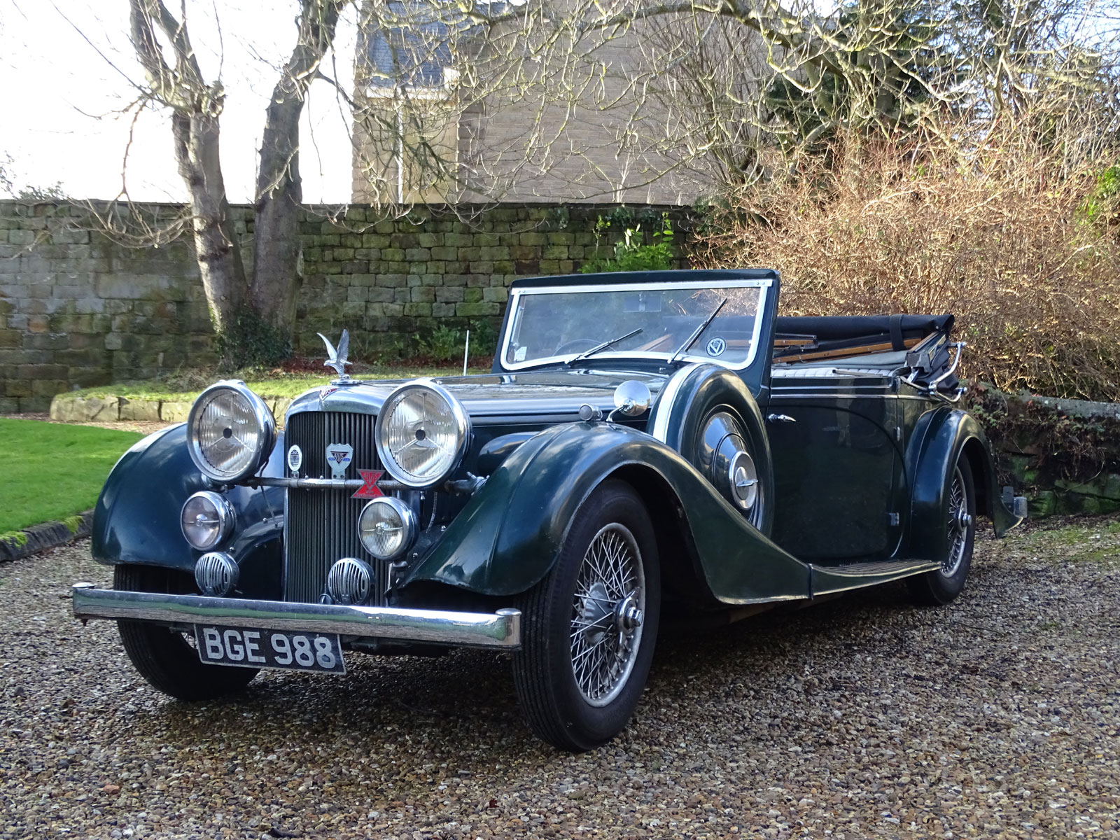Lot 47 - 1938 Alvis Speed 25 SC Charlesworth Drophead