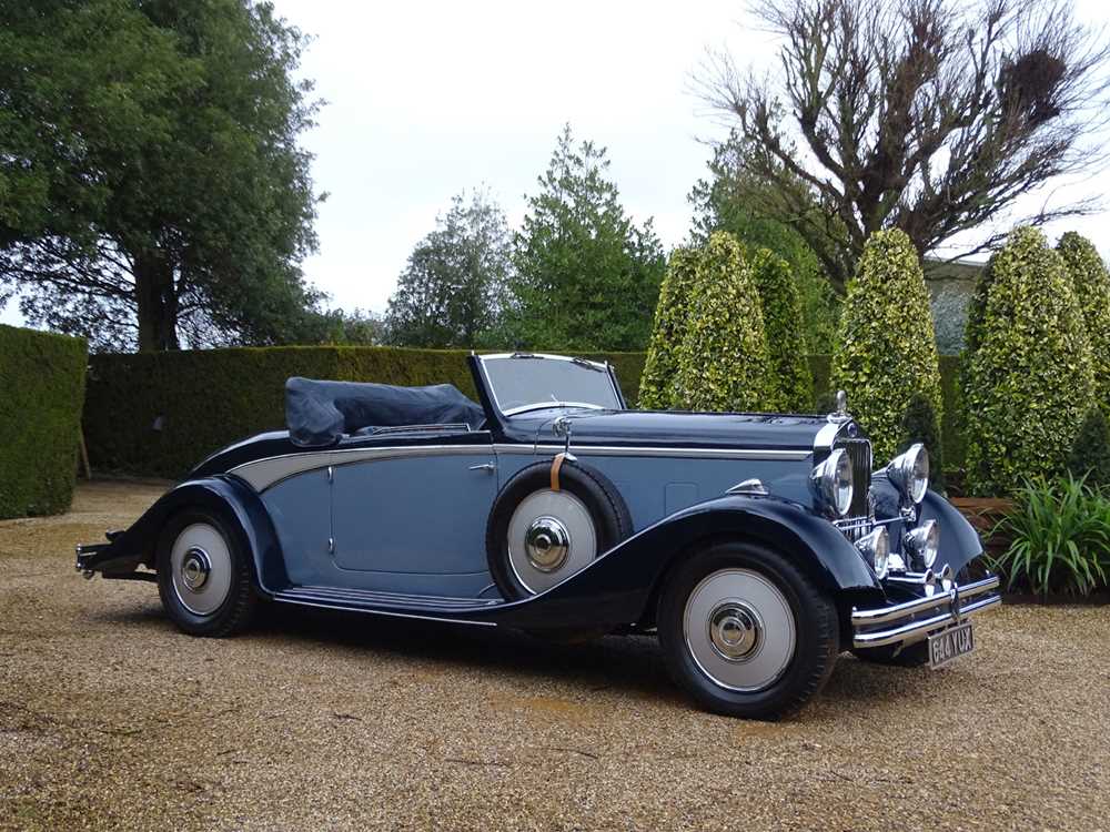 Lot 61 - 1934 Delage D6-11 Saoutchik Style Cabriolet