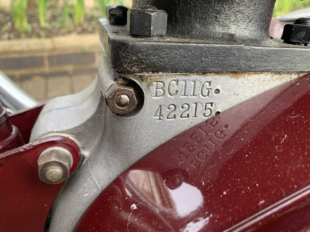 Lot 129 - 1958 BSA C12