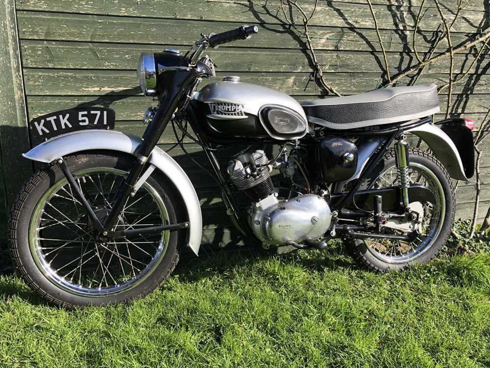 Lot 170 - 1957 Triumph T20 Tiger Cub